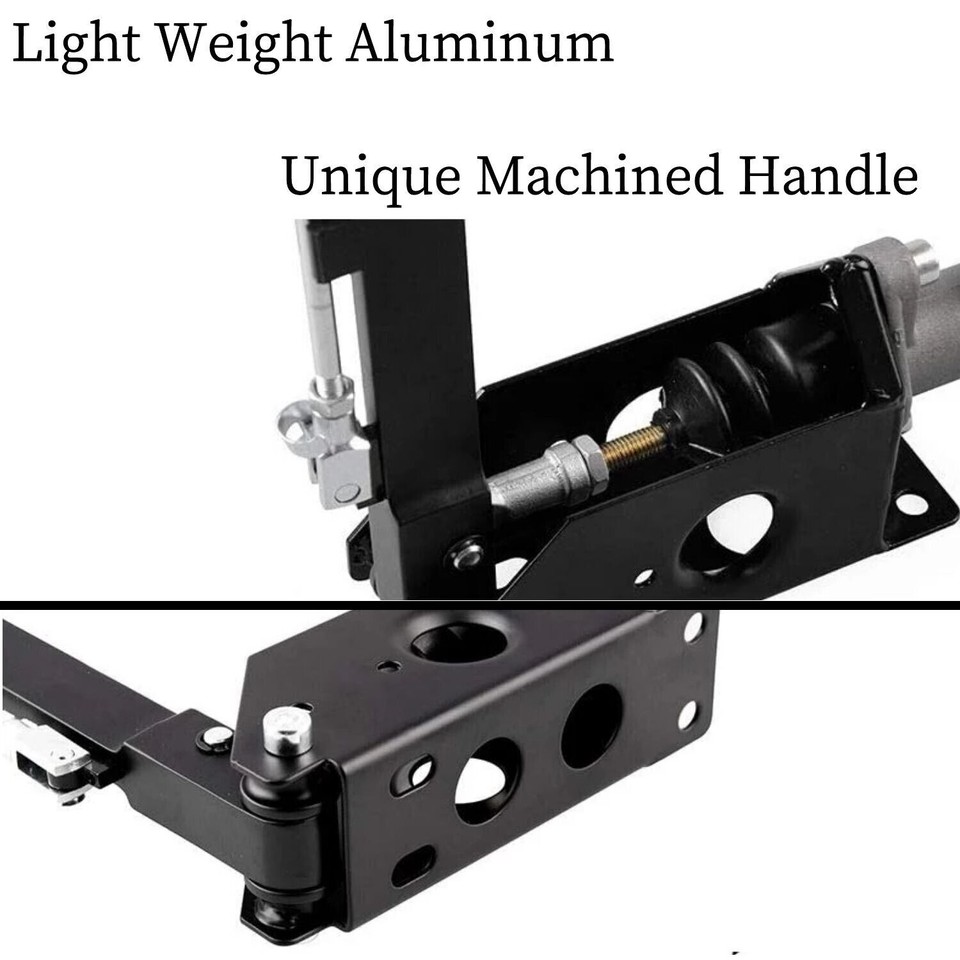 Aluminum Black Hydraulic Handbrake Drift E-Brake Racing Parking Lever ...