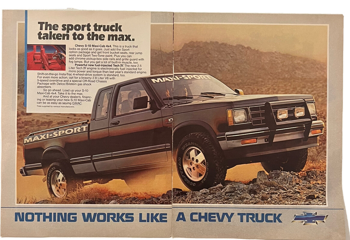 1985 Chevy S10 1985 Chevy S10 20 Inch Rims Truckin' Magazine