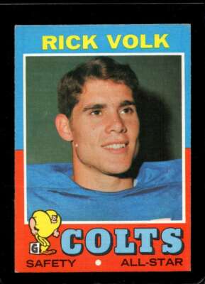 1971 TOPPS #32 RICK VOLK EX (RC) COLTS *X40944 | eBay