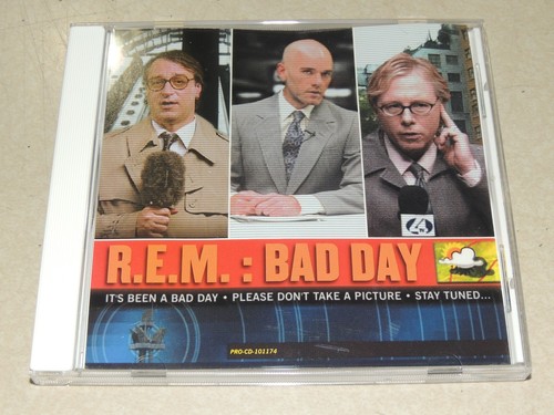 R.E.M. - Bad Day - CD Single - 3 non-album tracks - REM MINT CONDITION ...