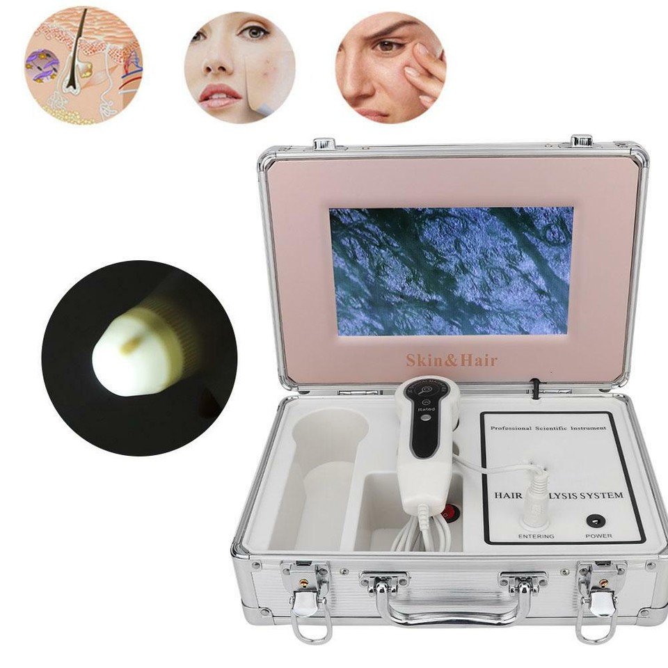 Skin and Hair Diagnosis Analyzer Scanner Skin Analysis Facial Care ...