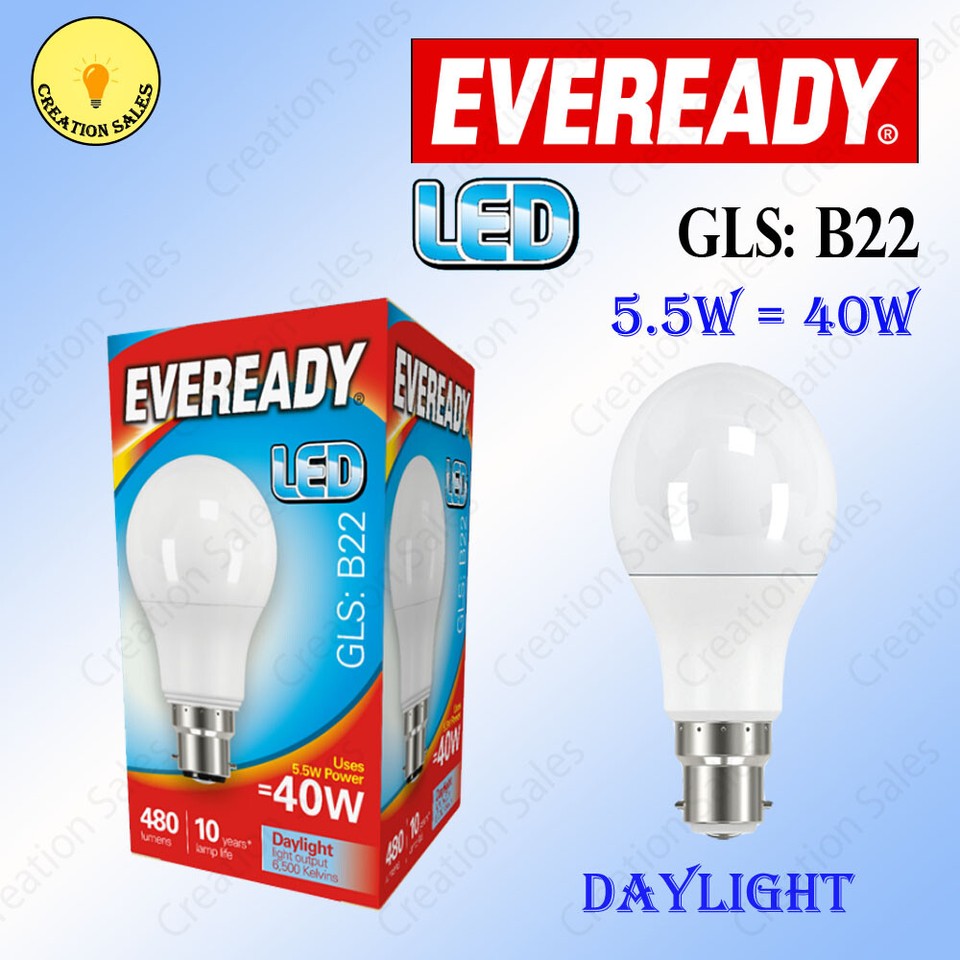 1-10 Pack LED GLS Bulb 40w 60w 100w B22 BC Bayonet E27 Light Cool Warm ...