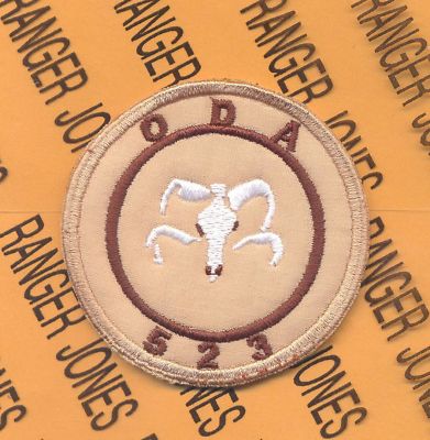 5th Special Forces Group Airborne SFGA ODA-523 MOUNTAIN TEAM DCU patch ...