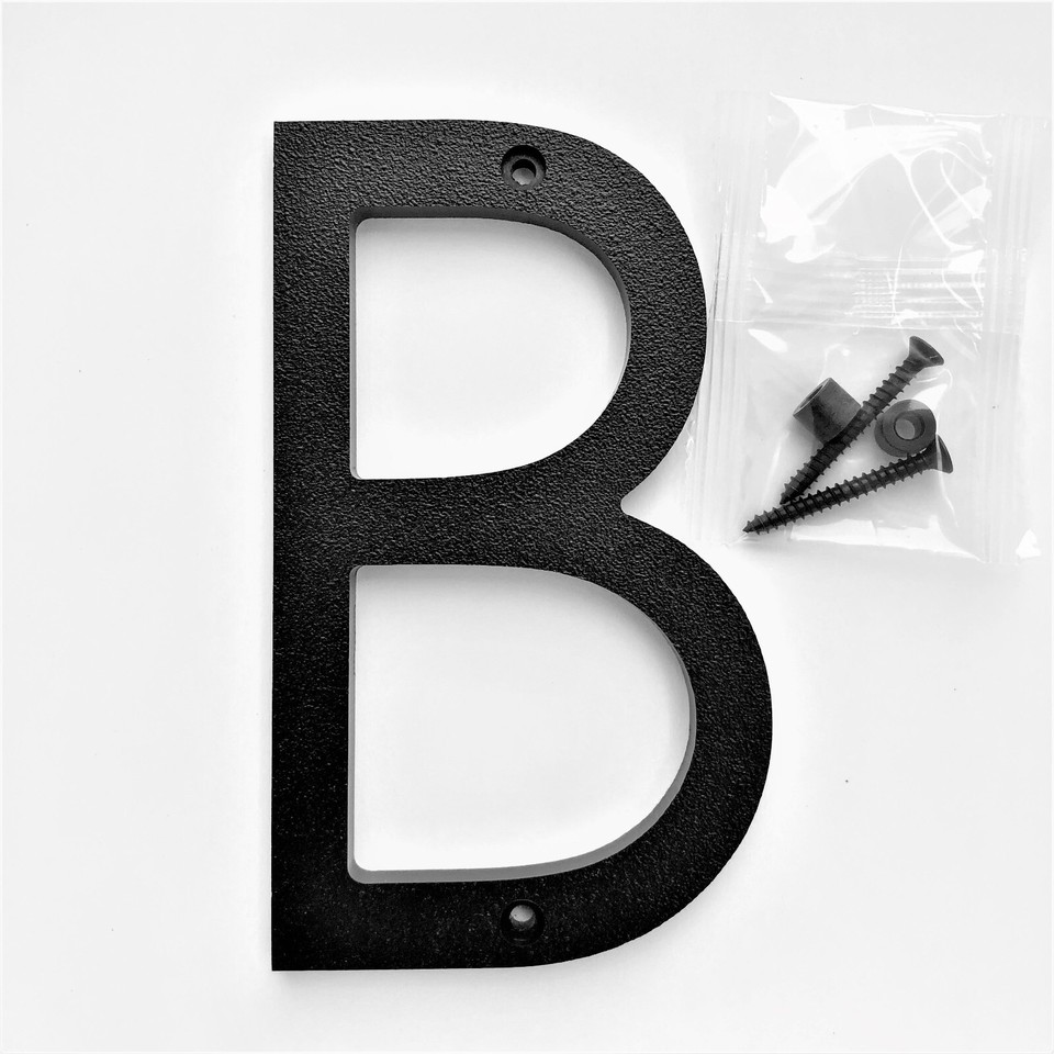 5 inch Modern House Address Numbers Letters, color choices | eBay