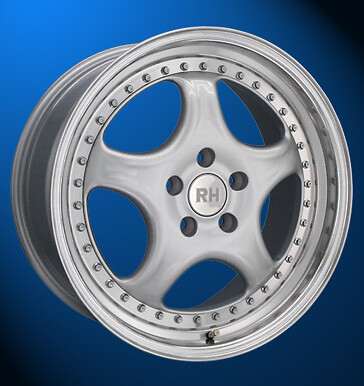 RH ZW4 Cup 8.5 X 18 5 X 100 34 Silber Horn hochgl. pol. for sale online ...