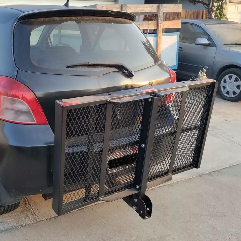 Lift Hitch Scooter Carrier Hitch Mount Mobility Carrier Wheelchair ...