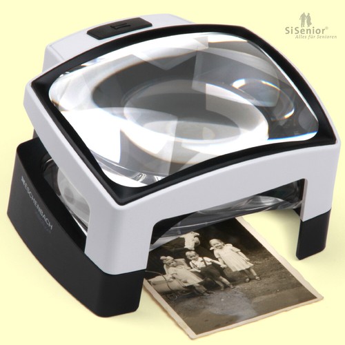Eschenbach visolux plus Standlupe Leselupe LED Leuchtlupe 4048347389033 ...