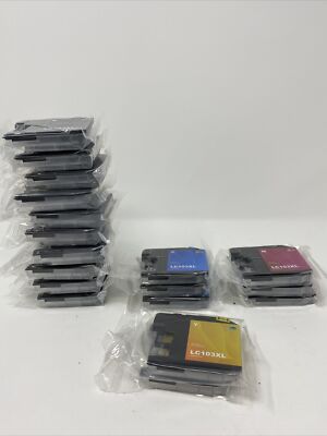 LC103XL Compatible Ink Cartridge For Brother Printer 18 Cartridges ...