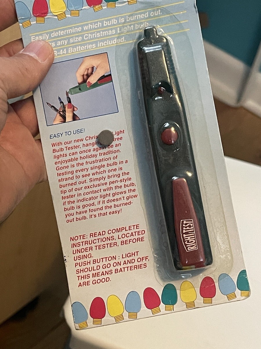 Use A Christmas Light Tester Icicle Light Set RepairCR.mp4