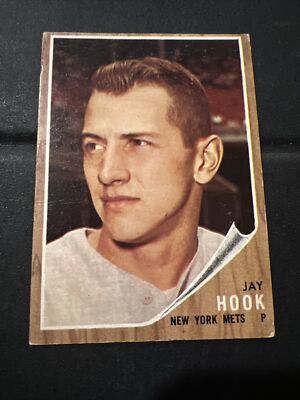 1962 Topps Baseball Card #94 - Jay Hook!! | eBay