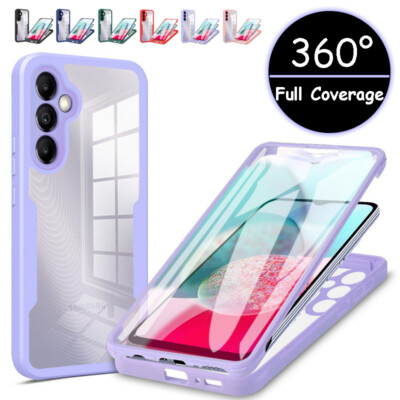 360 Full Body Screen Case For Samsung S25 S23 S22 S21 S24Ultra A54 A53 ...