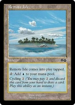 MTG Magic USG - Remote Isle/Île lointaine, English/VO | eBay