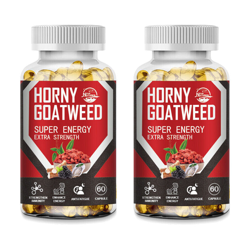 Horny Goat Weed for Male Enhancement - Extra Strength Horny Goat Weed ...
