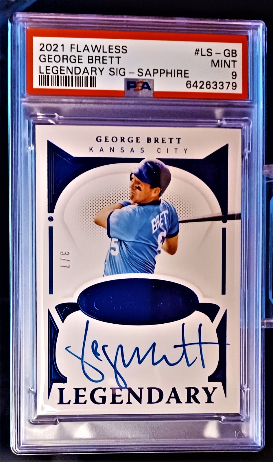 George Brett Autographed Memorabilia | Signed Photo, Jersey ...