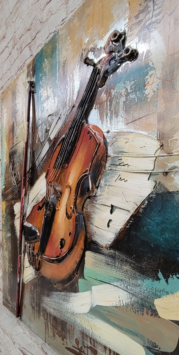 Abstract Violin Art