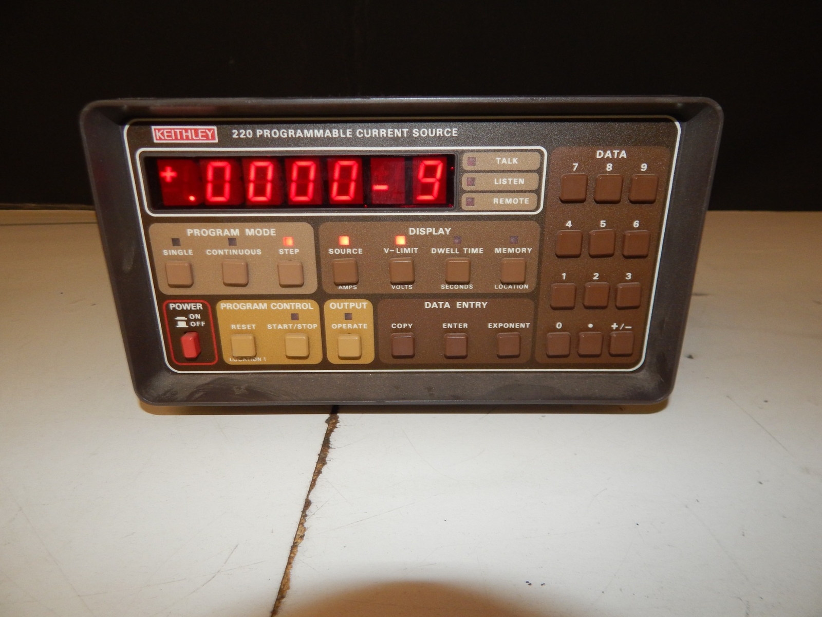 ^^ KEITHLEY 220 PROGRAMMABLE CURRENT SOURCE (GKG26) | eBay