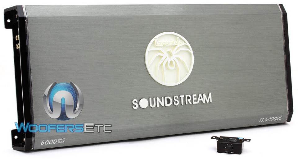SOUNDSTREAM T1.6000DL AMP BASS 6000W SUBWOOFERS SPEAKERS TARANTULA ...
