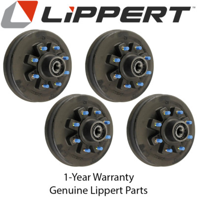 Lippert 12K Idler Hub 8 on 6.5 5/8 Stud Oil Bath Qty4 – Fit Dexter/Alko ...