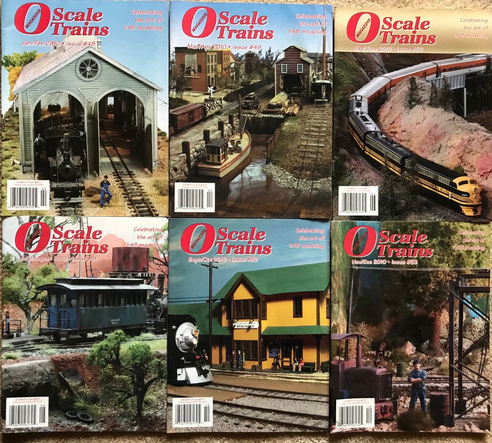 O scale trains magazine in year sets 2003-2023. Most are complete | eBay