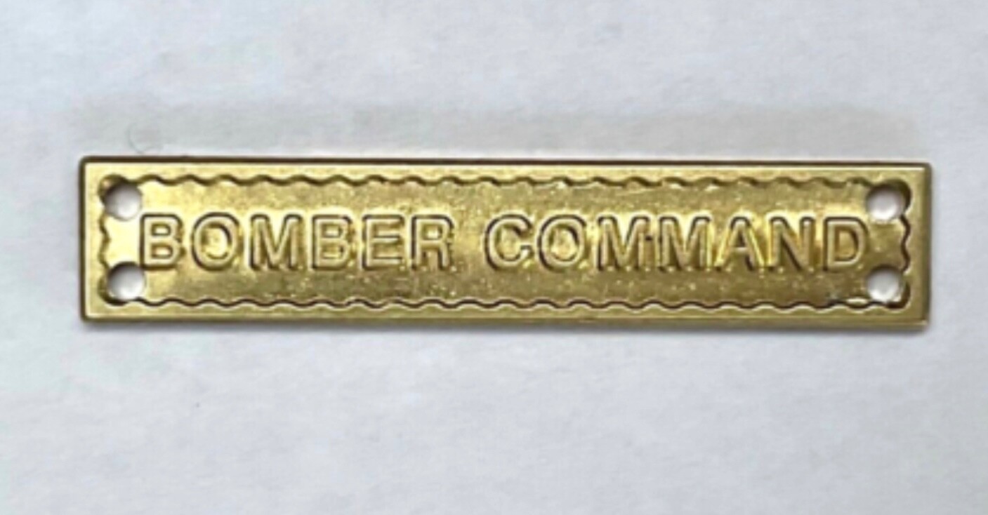 BOMBER COMMAND BAR or CLASP for FULL SIZE British 1939-45 Star BRASS ...