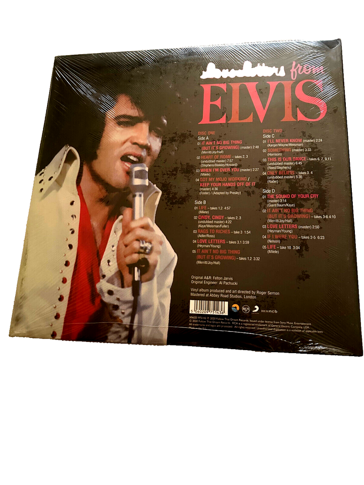 ELVIS PRESLEY LOVE LETTERS FROM ELVIS FTD 2 LP VINYL SEALED MINT | eBay