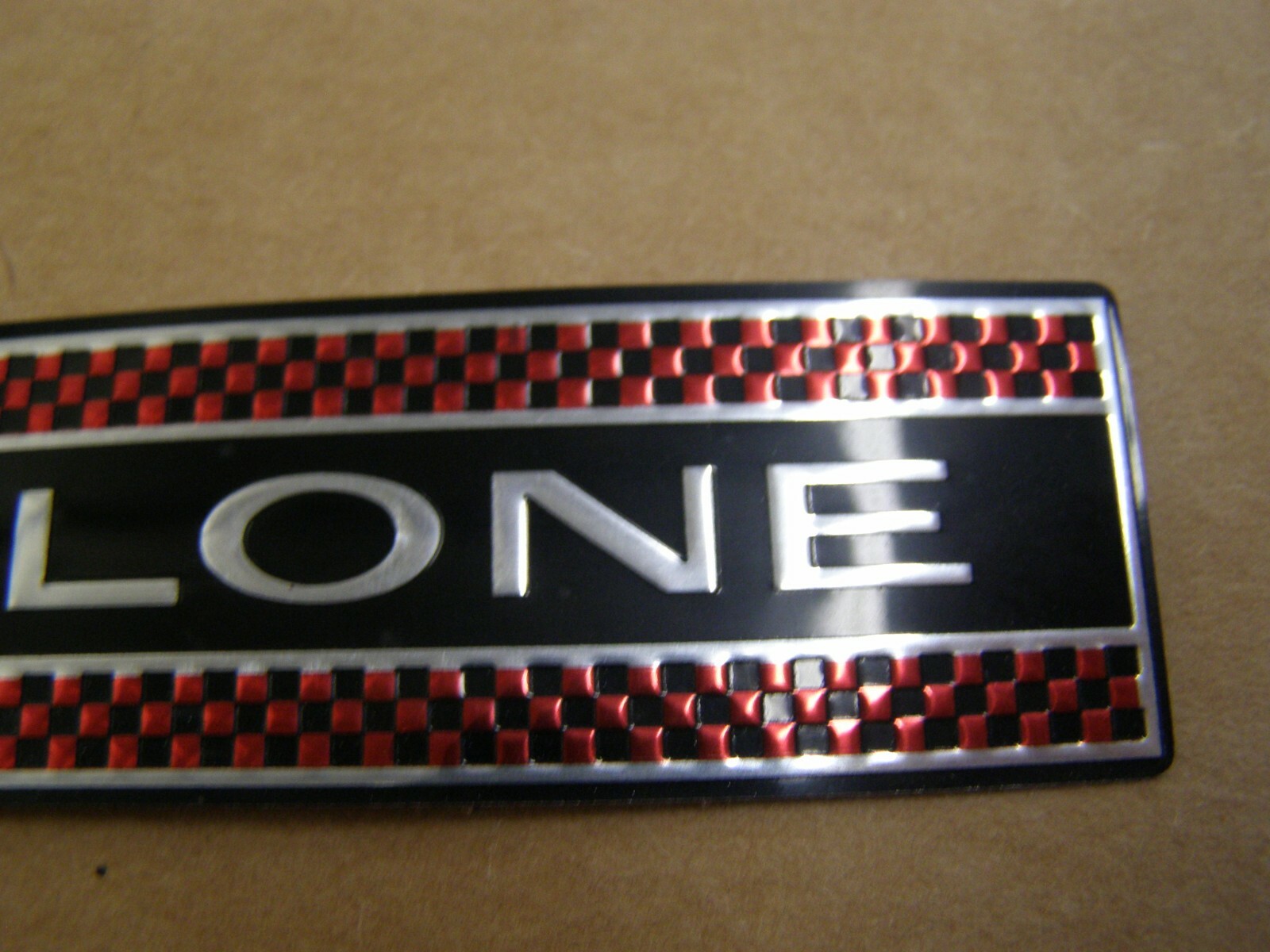 NOS OEM Ford 1969 Mercury Cyclone Grille Emblem Foil Insert Ornament | eBay