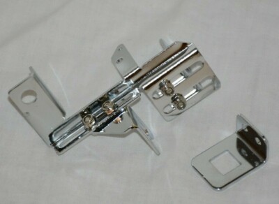 Chrome Adjustable Throttle Cable Bracket with TH350 Kickdown Bracket ...