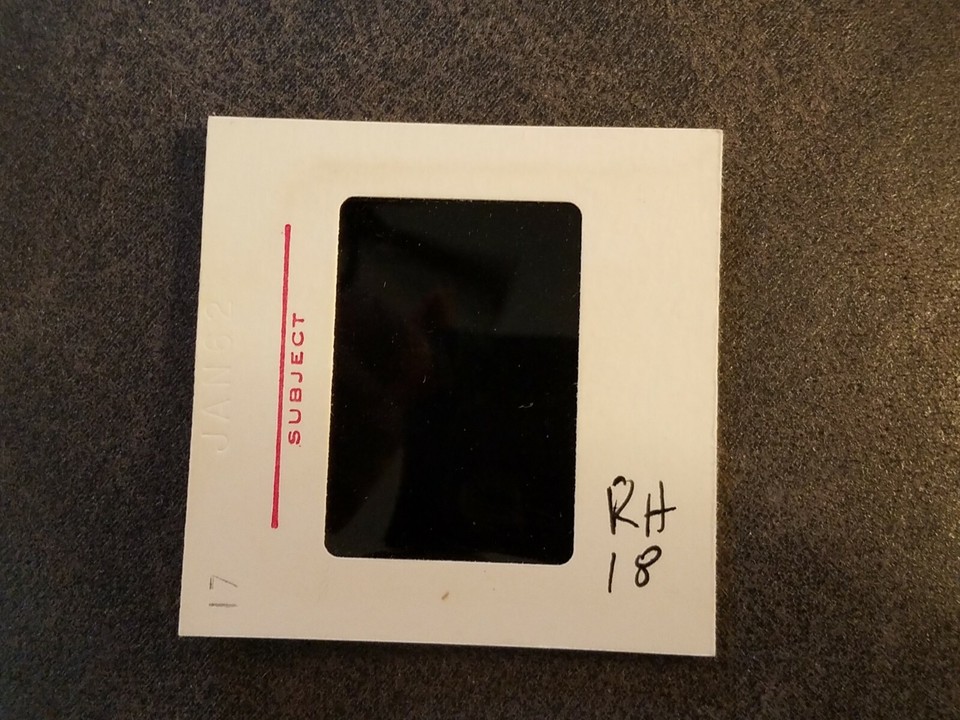 RH18 ORIGINAL KODACHROME 1960s 35MM SLIDE BEAUTIFUL WOMEN IN BLUE ...