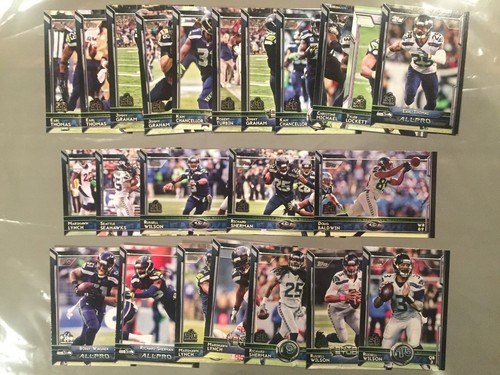 2015 Limited Release Super Bowl 50 Logo Topps Football Card Team Set ...