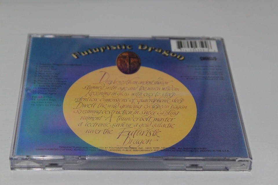 MARC BOLAN T-REX - Futuristic Dragon - CD - Original Recording ...