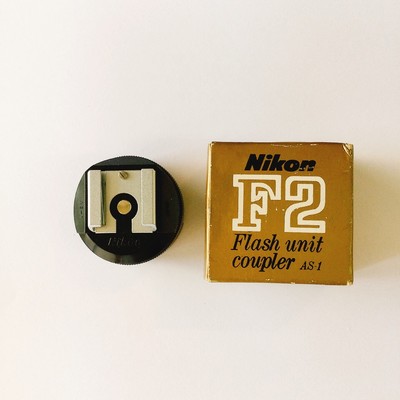 Nikon F2 Gun Coupler AS-1 Flash Unit for F2 Film Camera in Box made in ...