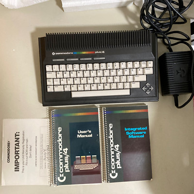 Commodore Plus 4 Computer Original Box w/manuals and power supply | eBay