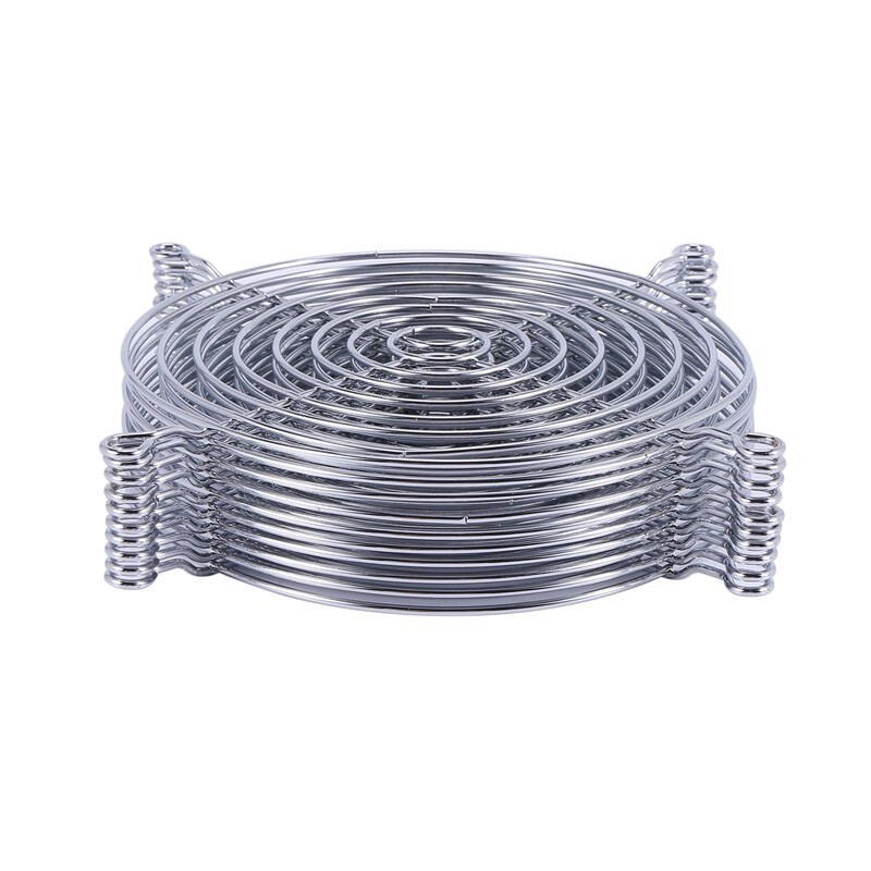 10pcs Computer PC Cooling Fan Mesh Cover Metal Fan Shield -120mm ...