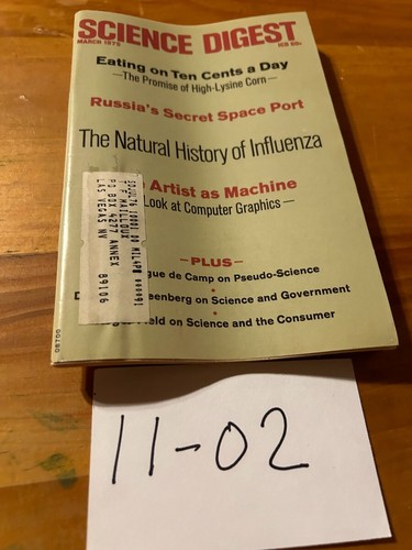 Science Digest / March 1975 / eating on ten cents a day / computer ...