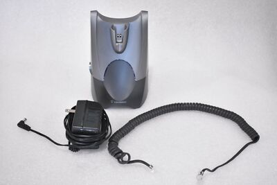 PLANTRONICS CS50 WIRELESS HEADSET DOCK W/ AC ADAPTER AND RJ11 CABLE ...
