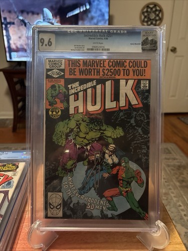 The Incredible Hulk #251 The 3D Man 1980 Rocky Mountian Edition 9.6 ...