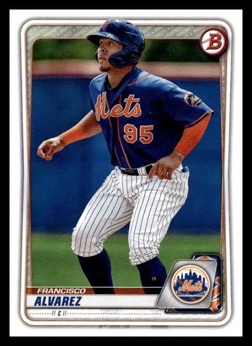 2020 Bowman Draft Francisco Alvarez BD-143 New York Mets | eBay