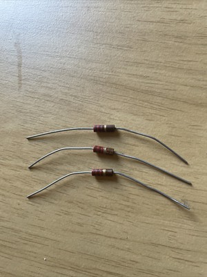 2.2k ohm 1/2 watt 10% Allen & Bradley Resistor NOS 3 Pack | eBay