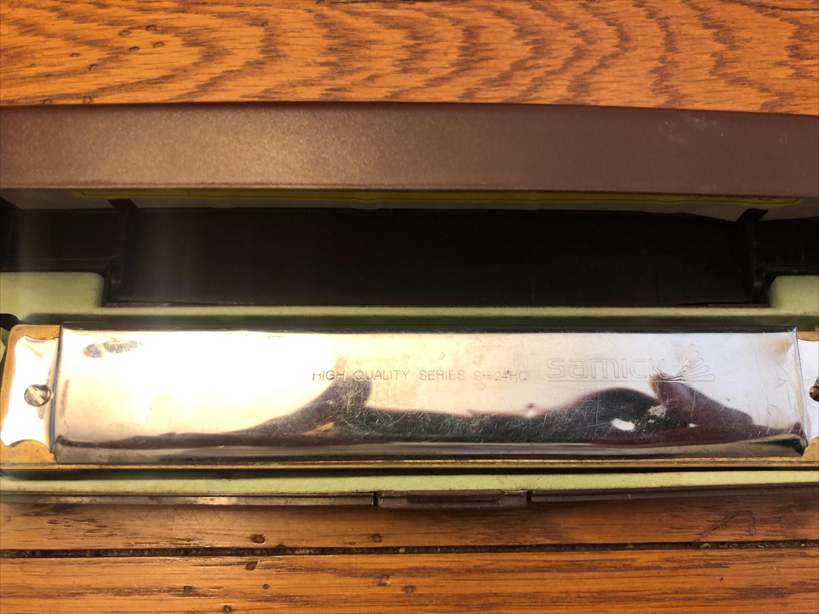 Vintage Samick Harmonica SH-24HQ 24 Holes High Quality Series for sale ...