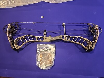 Prime Revex 2, RH, 28" DL, 60lb Green Riser/Camo limbs Brand New in Box ...