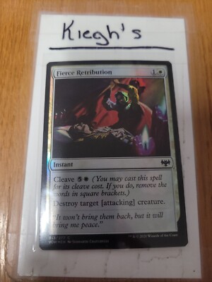 Mtg Fierce Retribution *Foil* | eBay