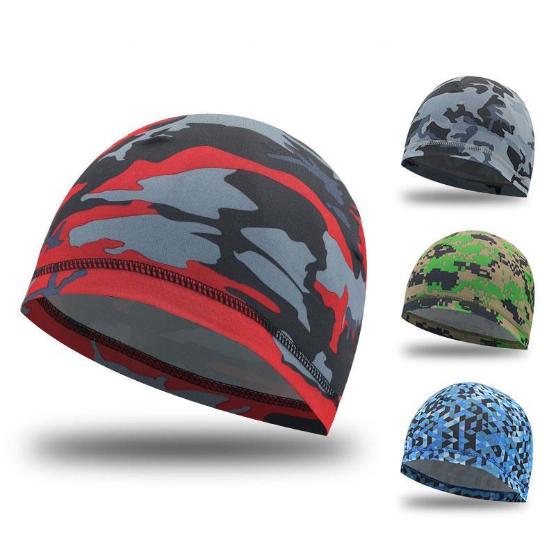 Sweat Wicking Cooling flag Dome Skull Cap Helmet Liner Sport Beanie ...
