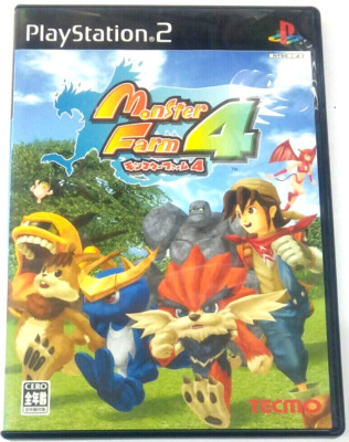 PS2 PlayStation 2 Monster Farm 4 Japanese Games With Box Tested Genuine ...