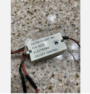 Vintage Astro Flight 4023 On/Off RC Drag Car ESC Parma Pan Novak Tekin ...