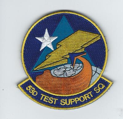 53rd TEST SUPPORT SQUADRON !!THEIR LATEST!! patch | eBay