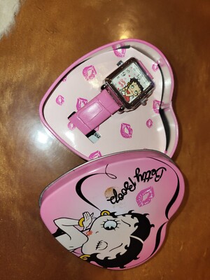 Pink Betty Boop Quartz Watch. NIB | eBay