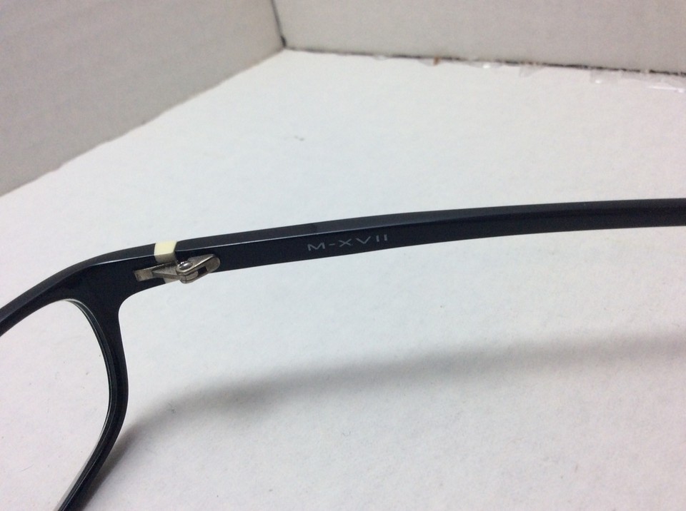 Women's Designer Eyeglasses FRAMES M-XVII Black/White 48[]15 130 | eBay