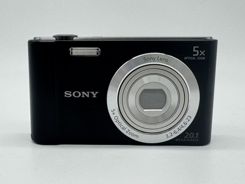 Sony DSC-W800 Cyber-shot Compact Digital Camera w/ Battery Black Grade ...