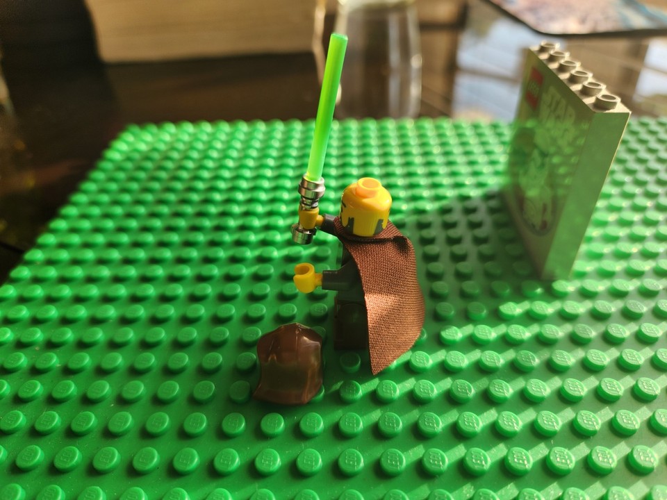 LEGO STAR WARS JEDI BOB MINIFIGURE BRAND NEW FROM BOB'S STARFIGHTER SET ...