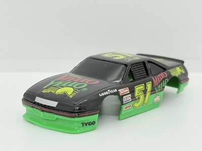 TYCO DAYS THUNDER COLE TRICKLE MELLO YELLO STOCKER # 51 SLOT CAR BODY ...